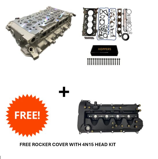 MITSUBISHI 4N15 DOHC 4CYL HEAD KIT + FREE ROCKER COVER - Hoppers Heads